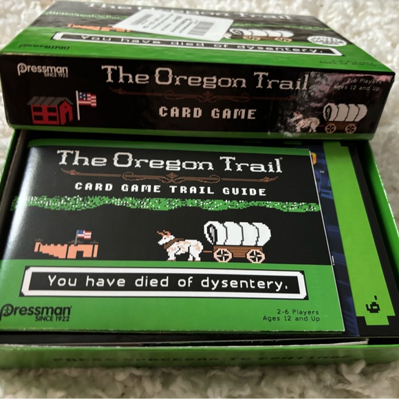 Toys | Nib Oregon Trail Card Game | Poshmark